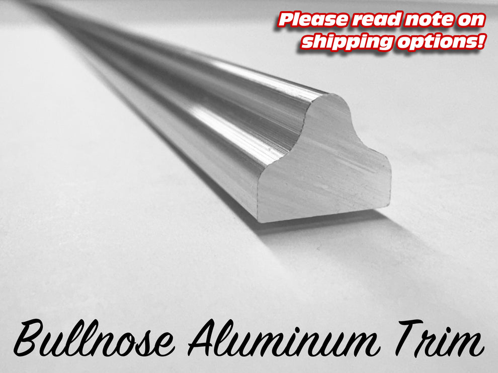 Bullnose Aluminum Trim - 72" Strip – Krist Kustoms